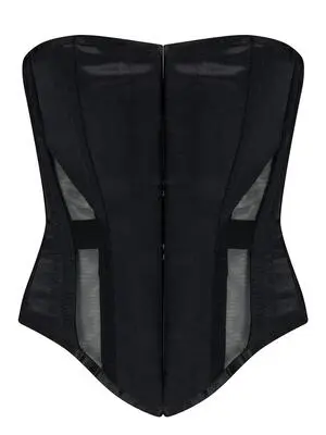 VOLLERS THE CORSET COMPANY LIMITED Vivienne Overbust Corset - Black
