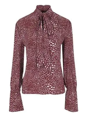 NUMBAT Genevieve Silk Blouse - Red