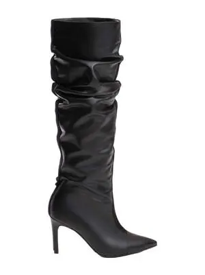 THE 5TH ELEMENT Dune Ruched High-heel Boots - Black