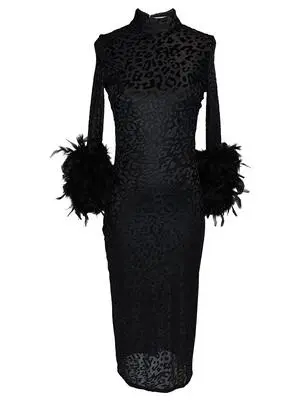 JENNAFER GRACE Julianne Dress In Of The Night - Black