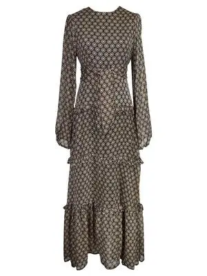 JENNAFER GRACE Oracle Love Maxi Dress - Brown