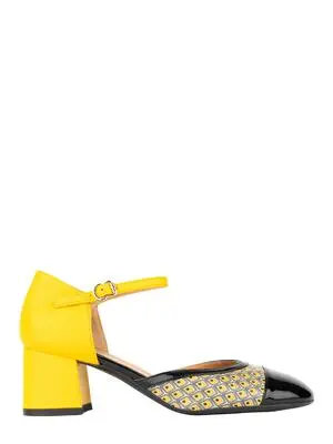 EMBASSY LONDON USA Kemi Black - Yellow