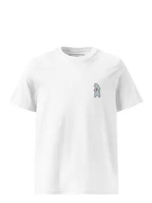 ANCHOR & CREW Organic Cotton Embroidered T-shirt - White