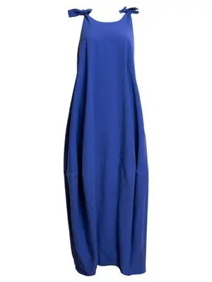 BIANCA POPP Balloon Dress With Straps - Blue