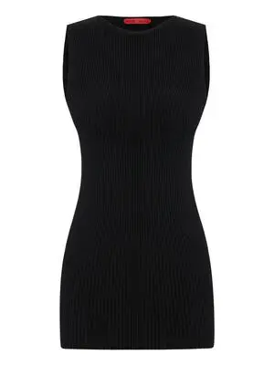 PCFG Knitted Tank Top - Black