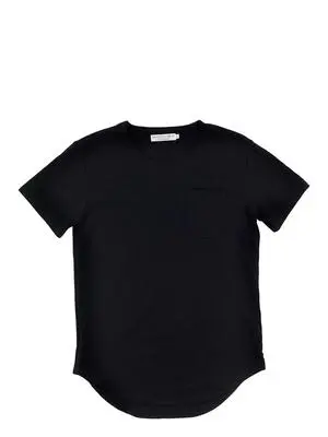 BRADFORD ROW Scoop Tee - Black