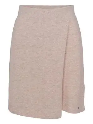 TIRILLM Anette Merino Wool Wrap Skirt - Beige