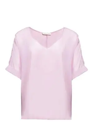HELENE GALWAS Dolores Silk Blouse - Pink