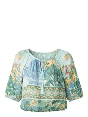 RAISHMA Tracy Viscose Shirt - Blue