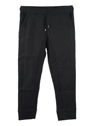 SMART AND JOY Tapered And Textured Pants - Black