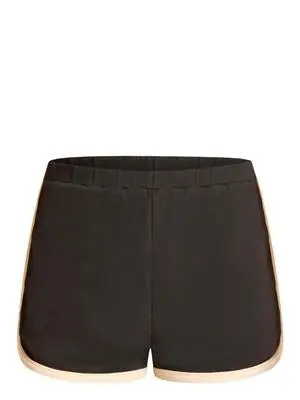 KNOWN SUPPLY Piped Athletic Shorts Juno /pearl - Black