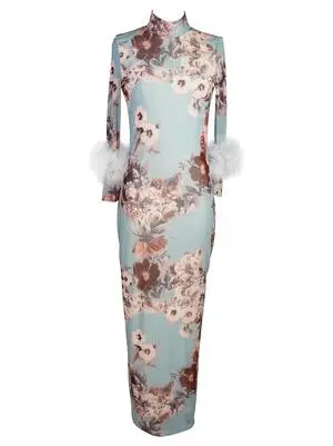JENNAFER GRACE Catroux Dress In Sky Rose - Blue