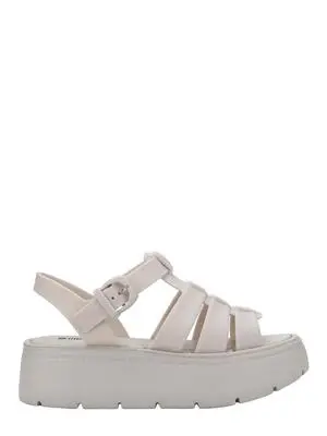 Melissa Neutrals Up Platform Sandal Light - Beige