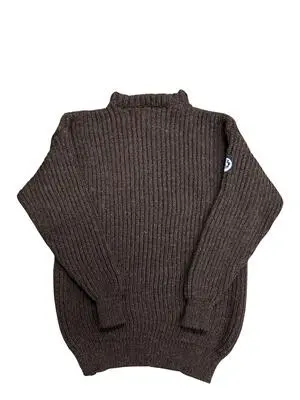 ARTHUR BEALE Arthur Beale Oiled Wool Pullover Brown