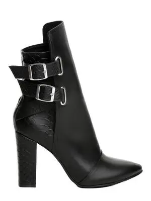 THE 5TH ELEMENT Rock The City Printed High Boots Black