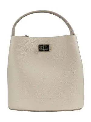 HAMEL ATELIER Neutrals Riva Leather Crossbody Bag Beige - Beige/black