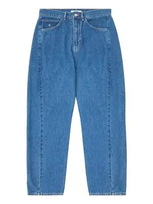 WALTER DENIM LIMITED Mid Wash Inflator Jean - Blue