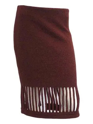 SNIDER Rustic Skirt - Red