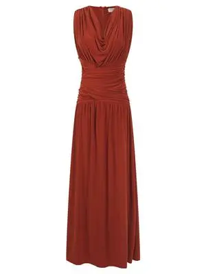 CELESTINE & MAE Daphne Maxi Dress - Orange