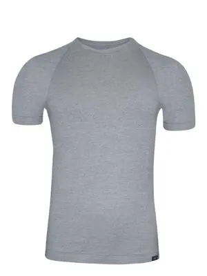 ZD ZERO DEFECTS Round Neck T-shirt Premium Comfort Egyptian Cotton Color - Grey