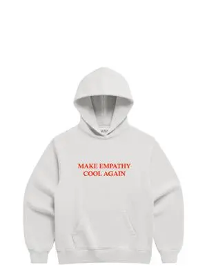 DONT EAT THE HOMIES Make Empathy Cool Again' Hoodie - Grey