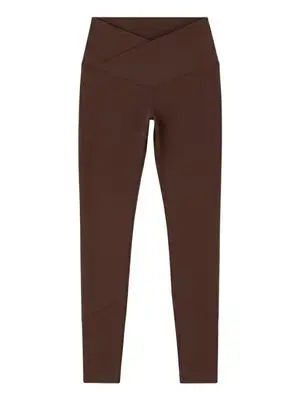 YORSTRULY Riser Legging Espresso Martini - Brown