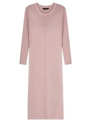 RAVE ON TREND Knitted Maxi Dress - Pink