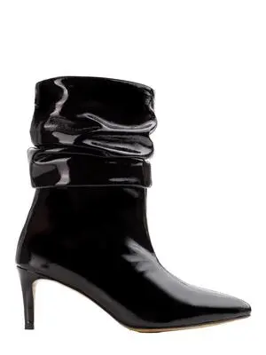 GINISSIMA Patent Leather Eva Boots