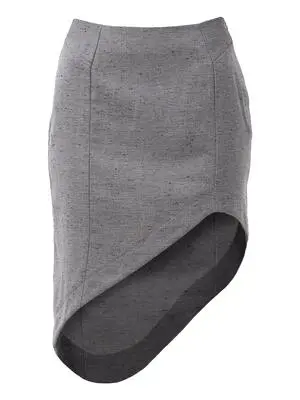MAISON BOGOMIL Asymmetric Mini Skirt - Grey