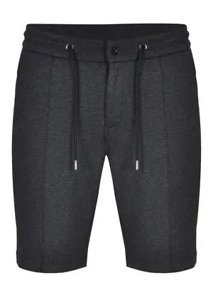 DAVID WEJ Enzo Cotton Loose Fit Short Charcoal - Grey