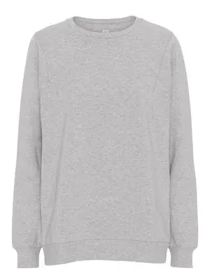 GROBUND Sava Sweatshirt The Oversize In Melange - Grey