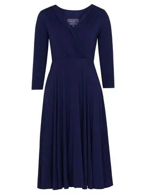 ALIE STREET LONDON Petite Annie Dress In Eclipse - Blue