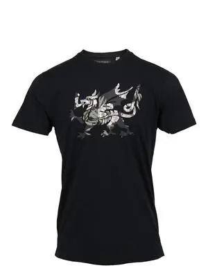 LORDS OF HARLECH Rob Dragon Tee - Black
