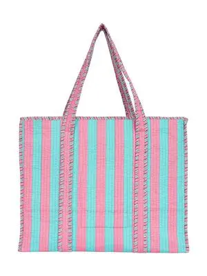 CYC The Stripe Tote And Pink - Blue