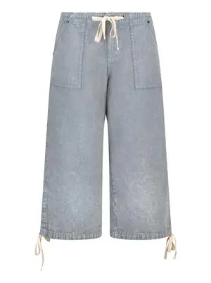 LOVE AND NOSTALGIA Big Bully Capri Pant Cet - Grey