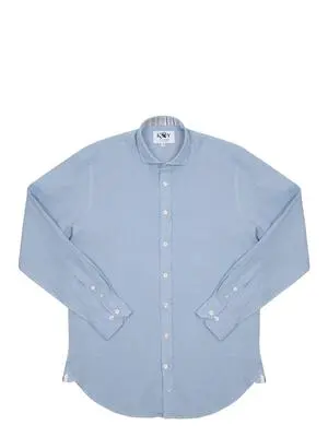 KOY CLOTHING Ocean Linen Shirt - Blue