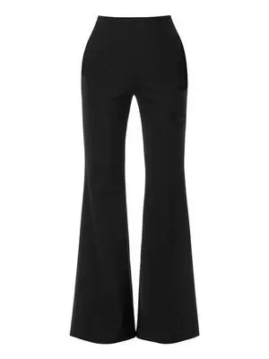 AGGI BY HALEWSKI Leontine Moonless Night Flared Trousers - Black