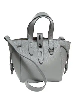 HAMEL ATELIER Spiga Leather Tote Bag - Grey