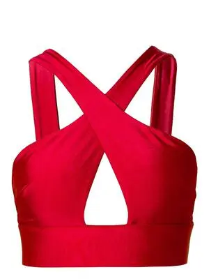 AGGI BY HALEWSKI Isla Lollipop Top - Red