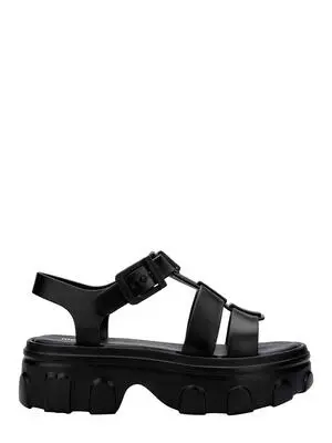 Melissa Ella Platform Sandal - Black