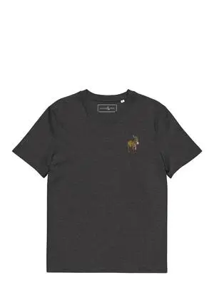 ANCHOR & CREW Organic Cotton Embroidered T-shirt - Grey