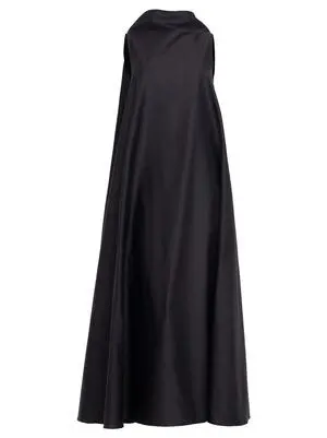 BIANCA POPP Bell Dress Long In Cotton - Black