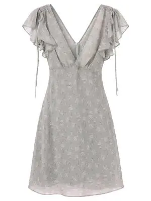 BELSIZE25 Butterfly Mini Dress - Grey