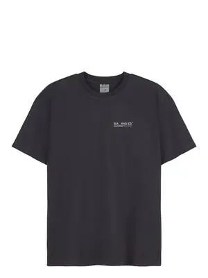 SEA_WASHED Sundown Tee, Black