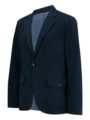 GUARDS LONDON Ballard Cotton Blazer Navy - Blue