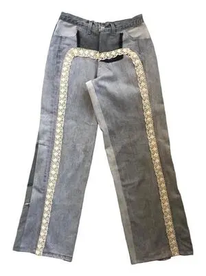 JUAN VG Lace Jeans - Grey