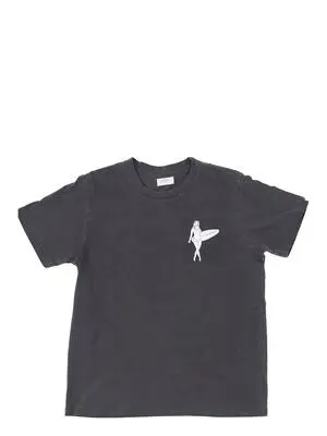 ARIKO Surf Gal Graphic T-shirt - Grey