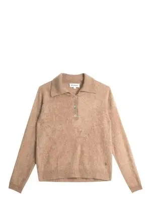 BEL CASHMERE Chloe Cashmere Sweater Beige - Brown