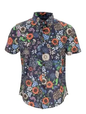 LORDS OF HARLECH Tim Rumspringa Floral Navy - Blue