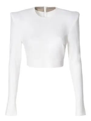 AGGI BY HALEWSKI Zoey Ecru Top - White